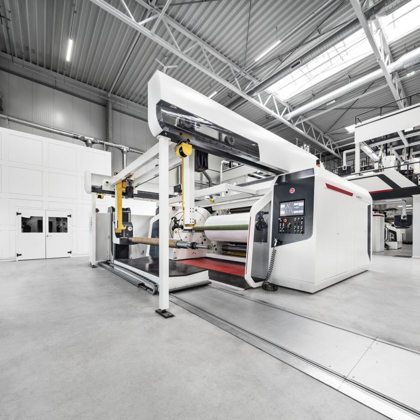 Film winder - FILMATIC II TC - W&H Group - for blown film extrusion ...