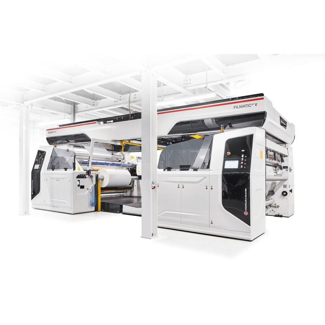 Film winder - FILMATIC II V - W&H Group - automatic / for extrusion lines