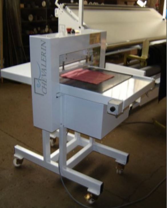 Knife cutting machine - CHEVALERIN - textile / sample / CNC