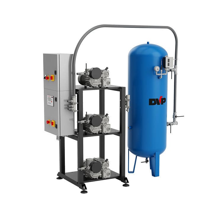 Lubricated vacuum system - CPA TRIPLEX H series - DVP Vacuum Technology ...