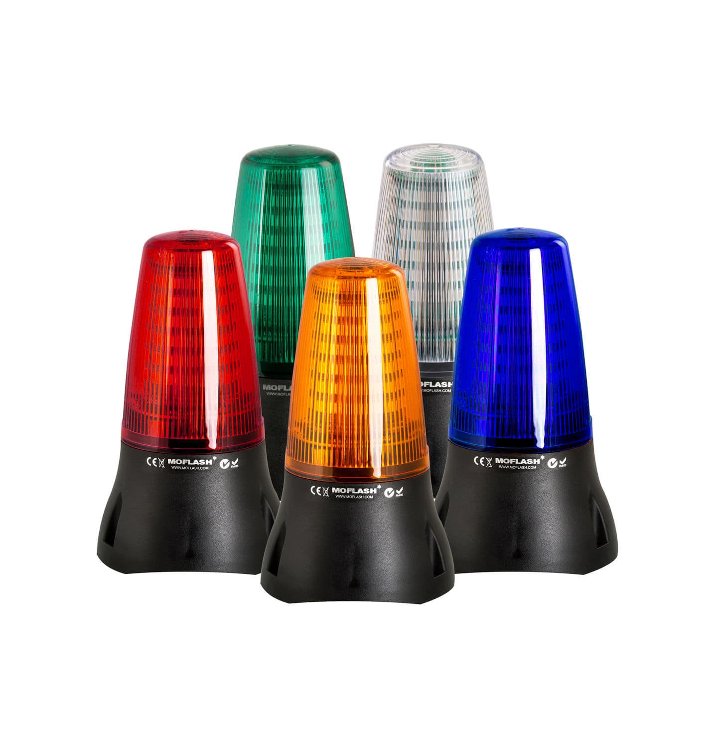 Steady beacon light - LEDA125 - Moflash Signalling - flash / blinking ...