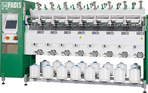 Yarn winding machine - SINCRO SPRINT series - FADIS - precision / cone ...