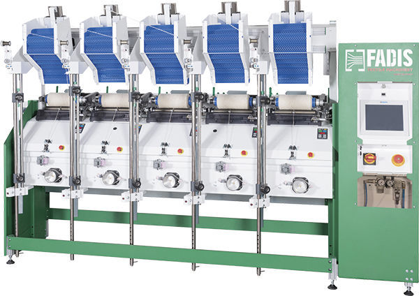 Yarn winding machine - SINCRO HD - FADIS - automatic / package / process