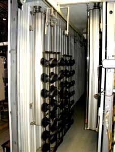 Air knife blow-off system - SONIC AIR SYSTEMS - debris