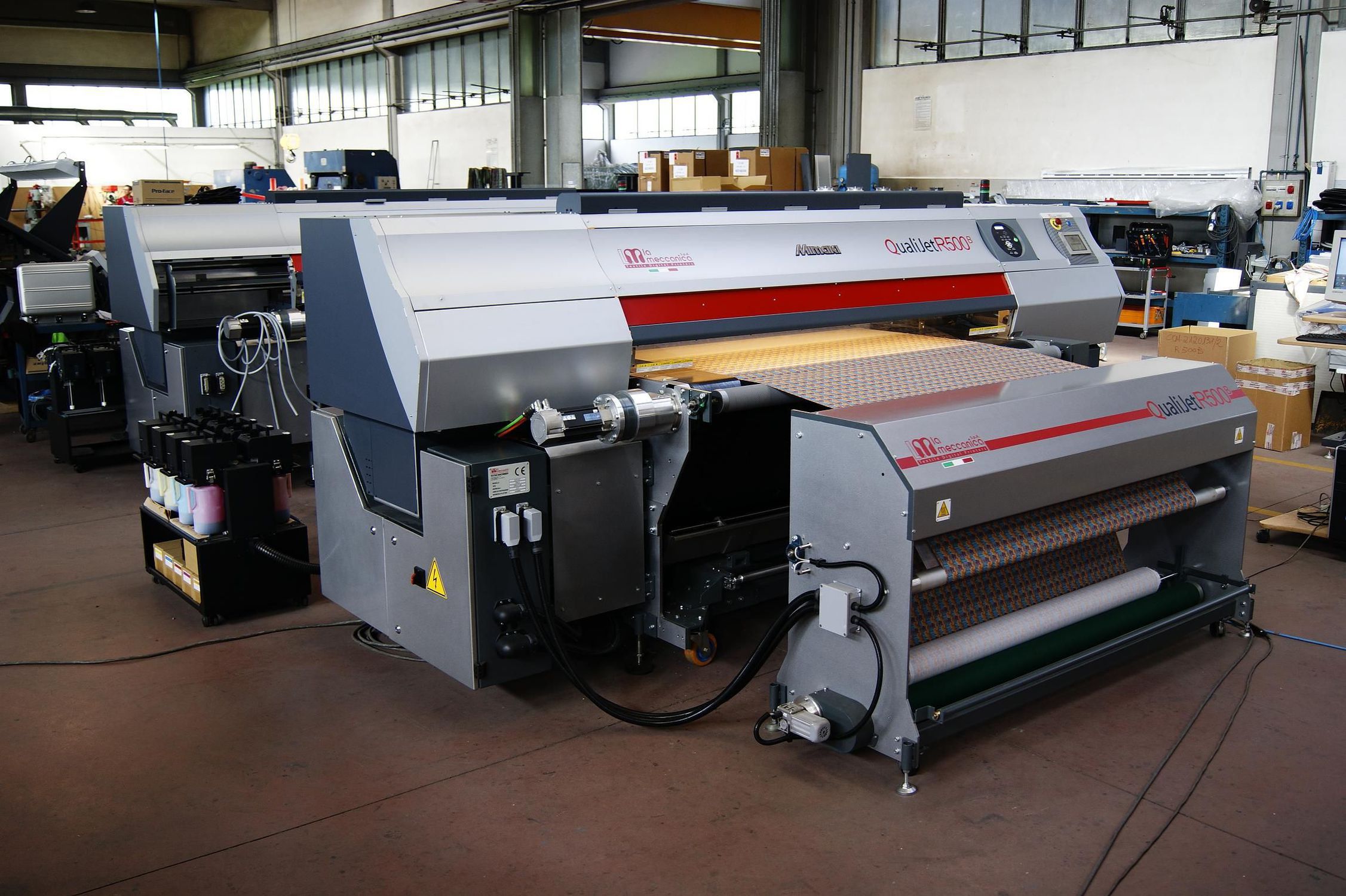 Inkjet printing machine - QUALIJET R500 B - LA MECCANICA - digital ...