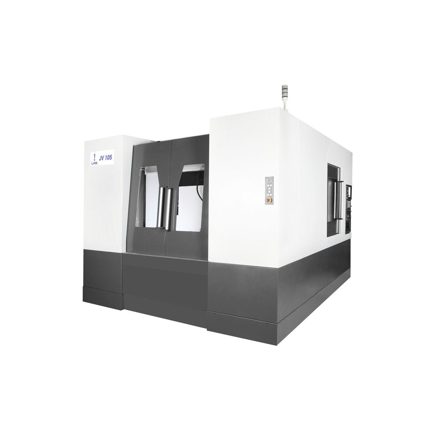 3-axis CNC milling center - JV 105 - LMW - vertical / with rotary table ...