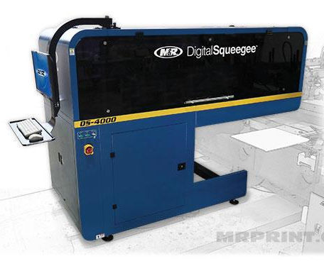 Automatic screen printer - DS-4000 - M&R - 8-color / ten-color / nine-color