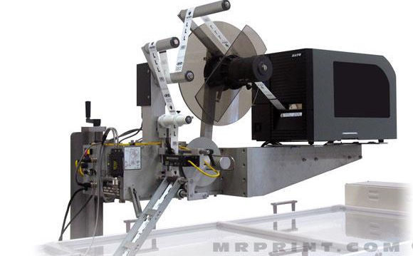 Automatic label applicator - L-15HPA™ - M&R - for self-adhesive labels