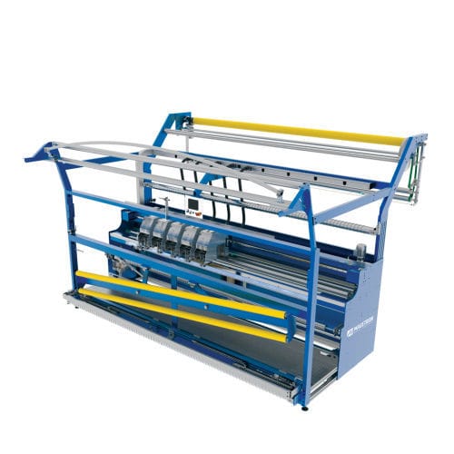 Blade cutting machine - M100 series - MAGETRON - for fabrics / strip ...