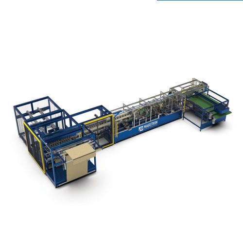 Blade cutting machine - M400 series - MAGETRON - for fabrics / single ...