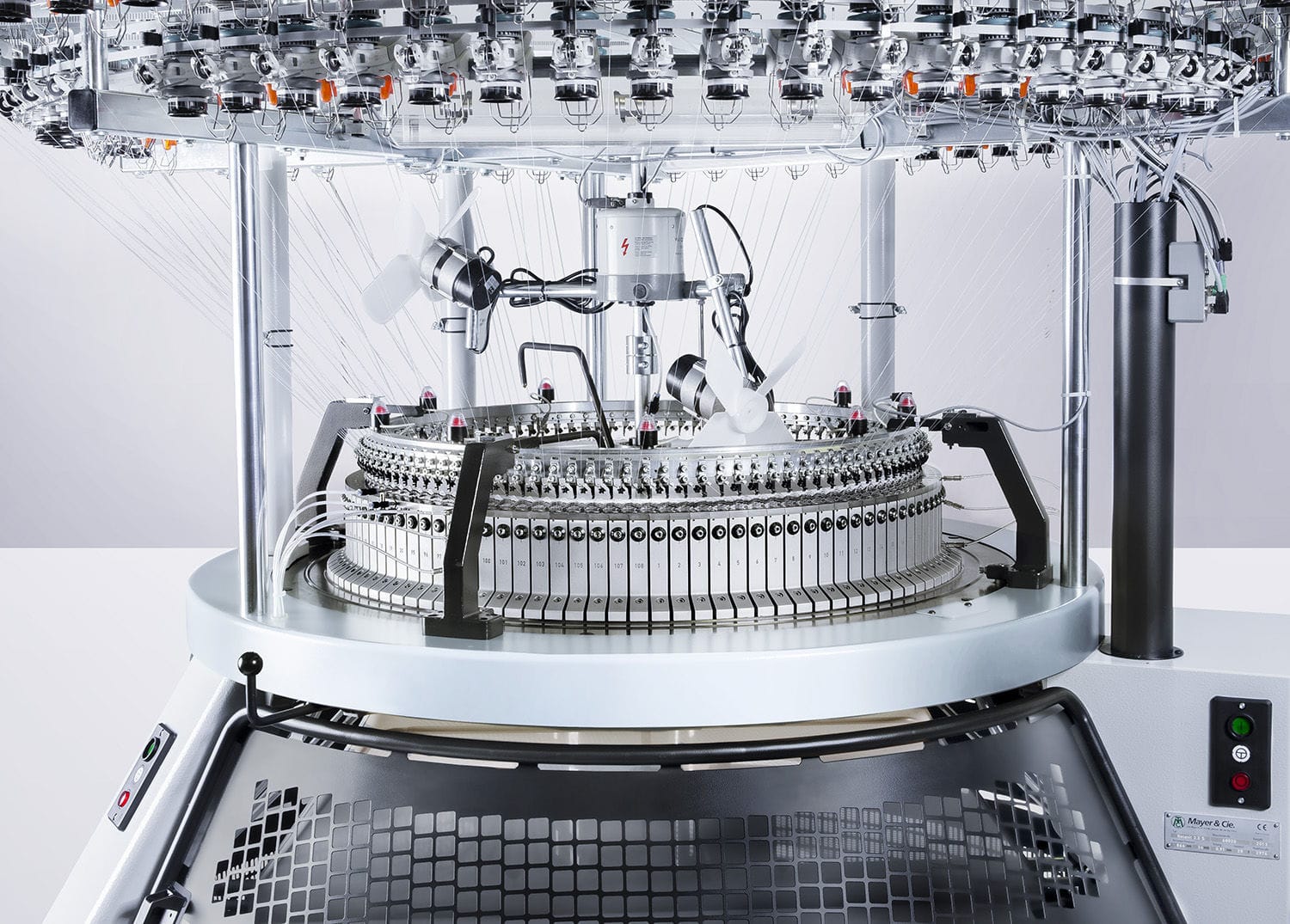 Circular knitting machine - RELANIT 3.2 S - MAYER & CIE - single jersey ...