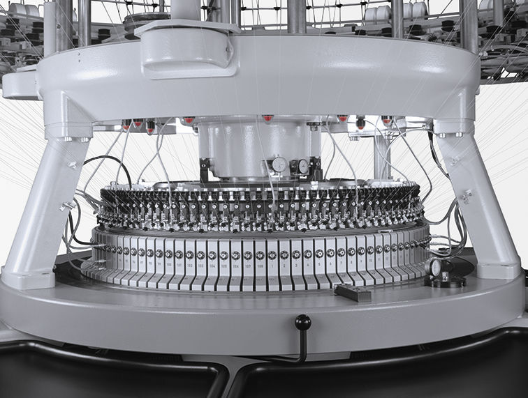 Circular knitting machine - D4-3.2 II - MAYER & CIE - double jersey ...