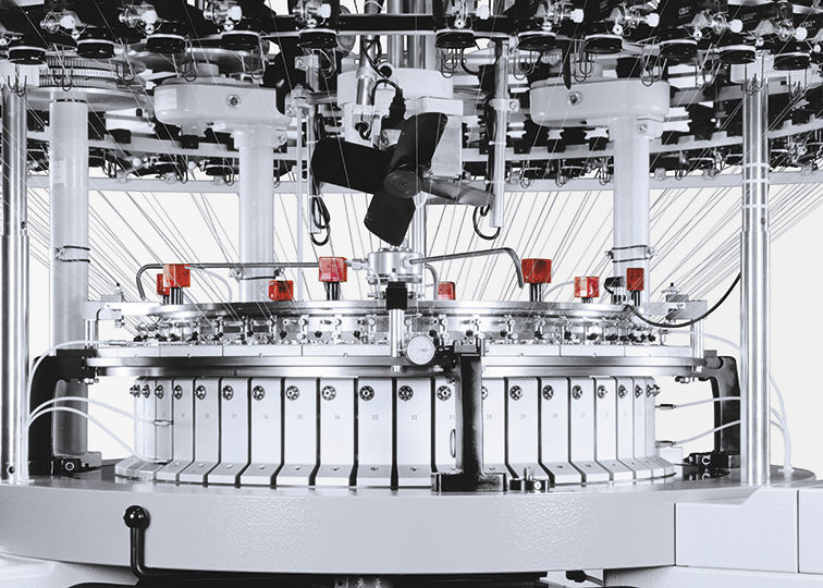 Circular knitting machine - MPU 1.6 - MAYER & CIE - single jersey ...