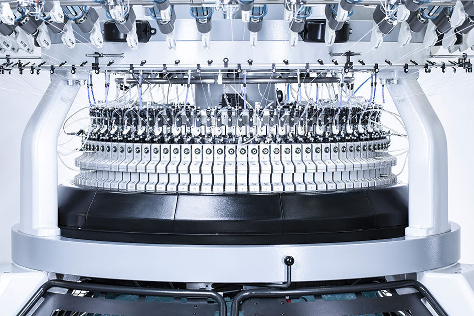 Circular knitting machine - OVJA 2.4 EM - MAYER & CIE - double jersey ...