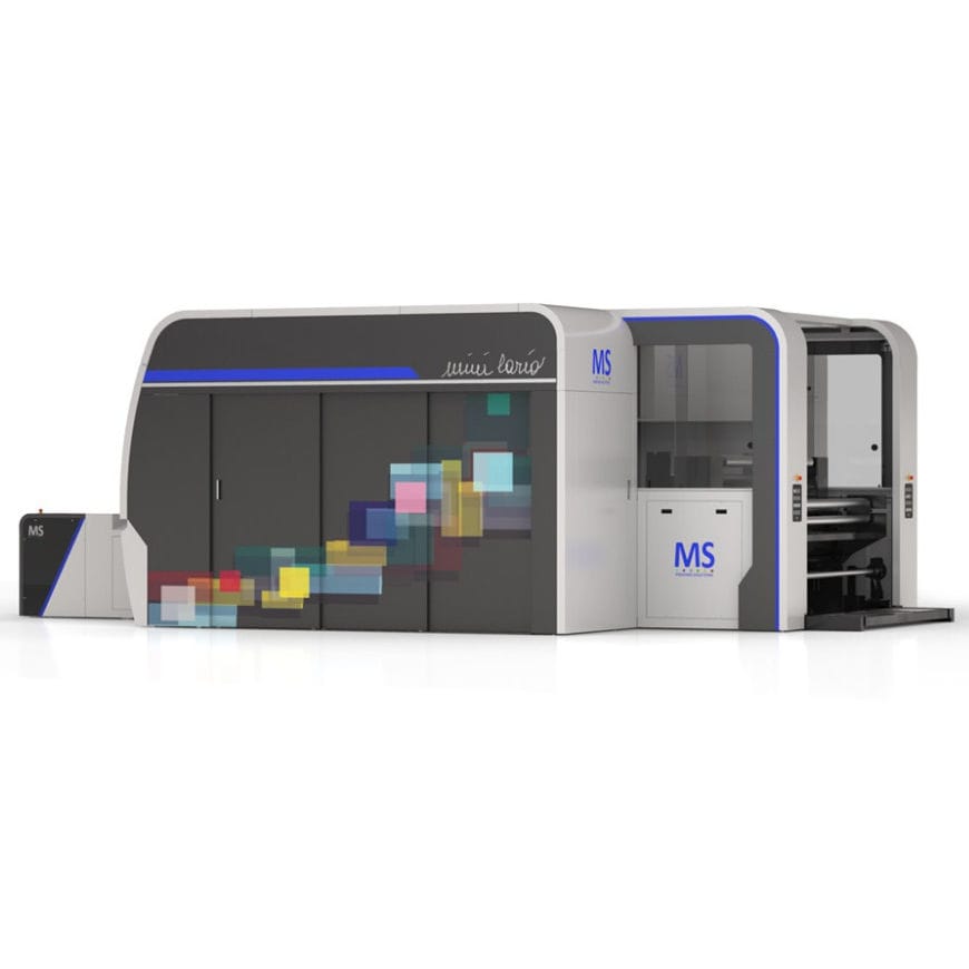 Textile printing machine - Mini Lario - MS PRINTING SOLUTIONS - 8-color ...