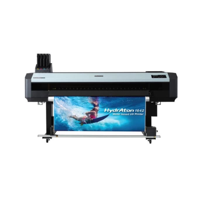 UV inkjet printer - HydrAton 1642 - MUTOH - floor-standing / 4-color ...