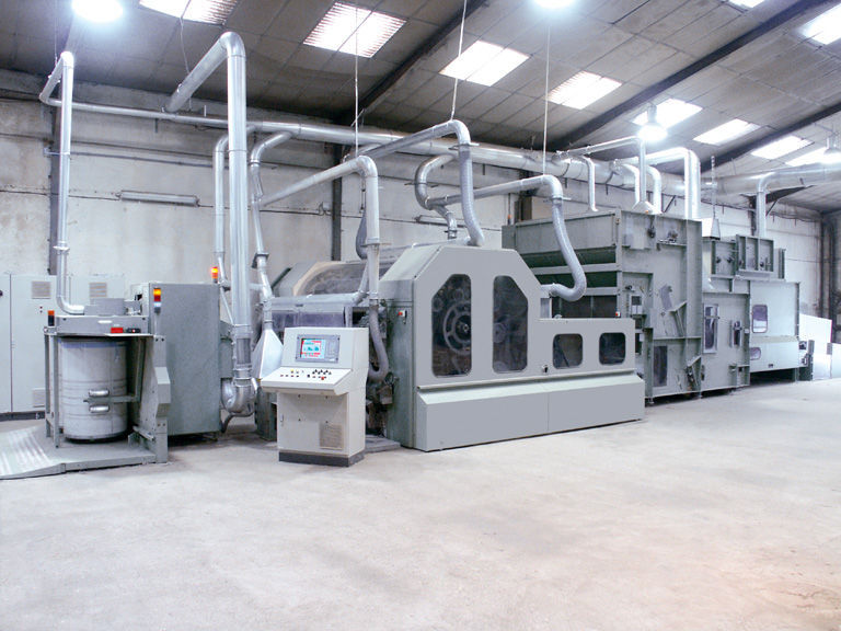 Bast fiber carding machine - NSC FIBRE TO YARN