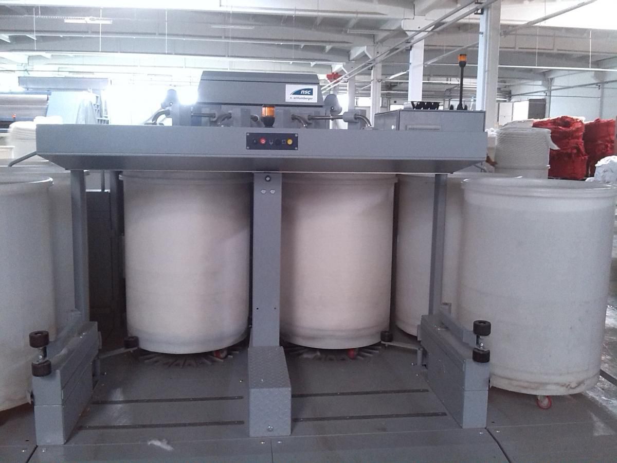 Cotton carding machine / for synthetic fibers / for wool - NSC FIBRE TO ...
