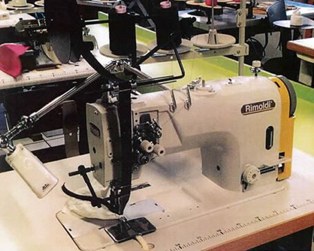 Zigzag stitch sewing machine - R 4671 - RIMOLDI - twin-needle / 2 ...
