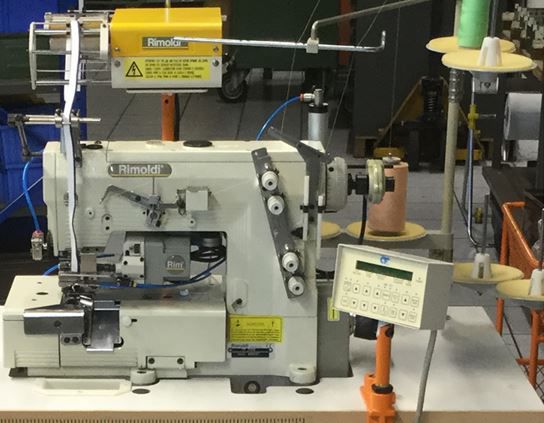 Flat bed sewing machine - CF 3202 - RIMOLDI - interlock stitch / single ...