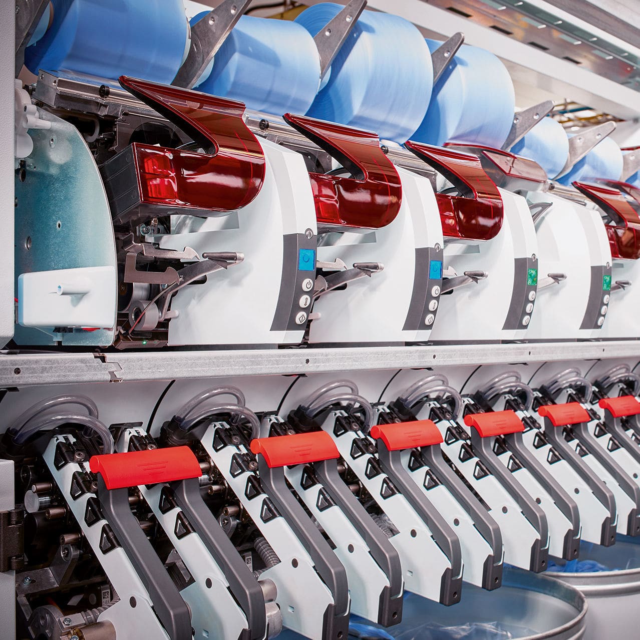 Air-jet spinning machine - Autoairo - SAURER SCHLAFHORST - cotton ...