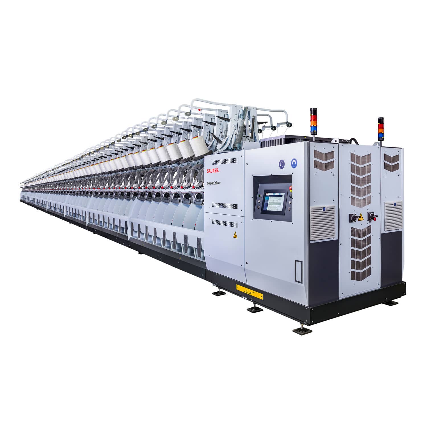 Automatic twisting machine - CarpetCabler 1.10 - SAURER SCHLAFHORST - yarn