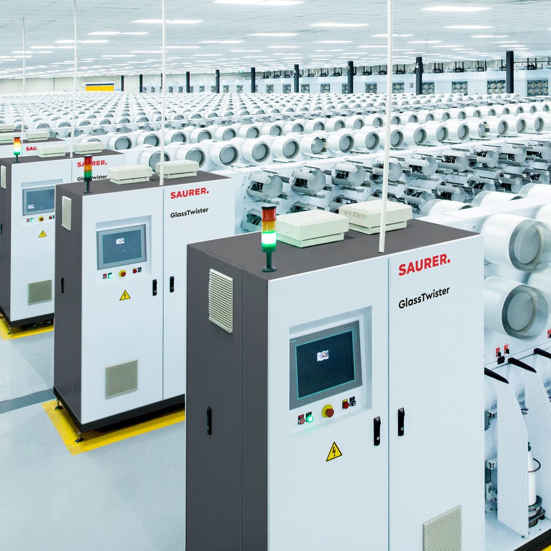Automatic twisting machine - GlassTwister - SAURER SCHLAFHORST - yarn