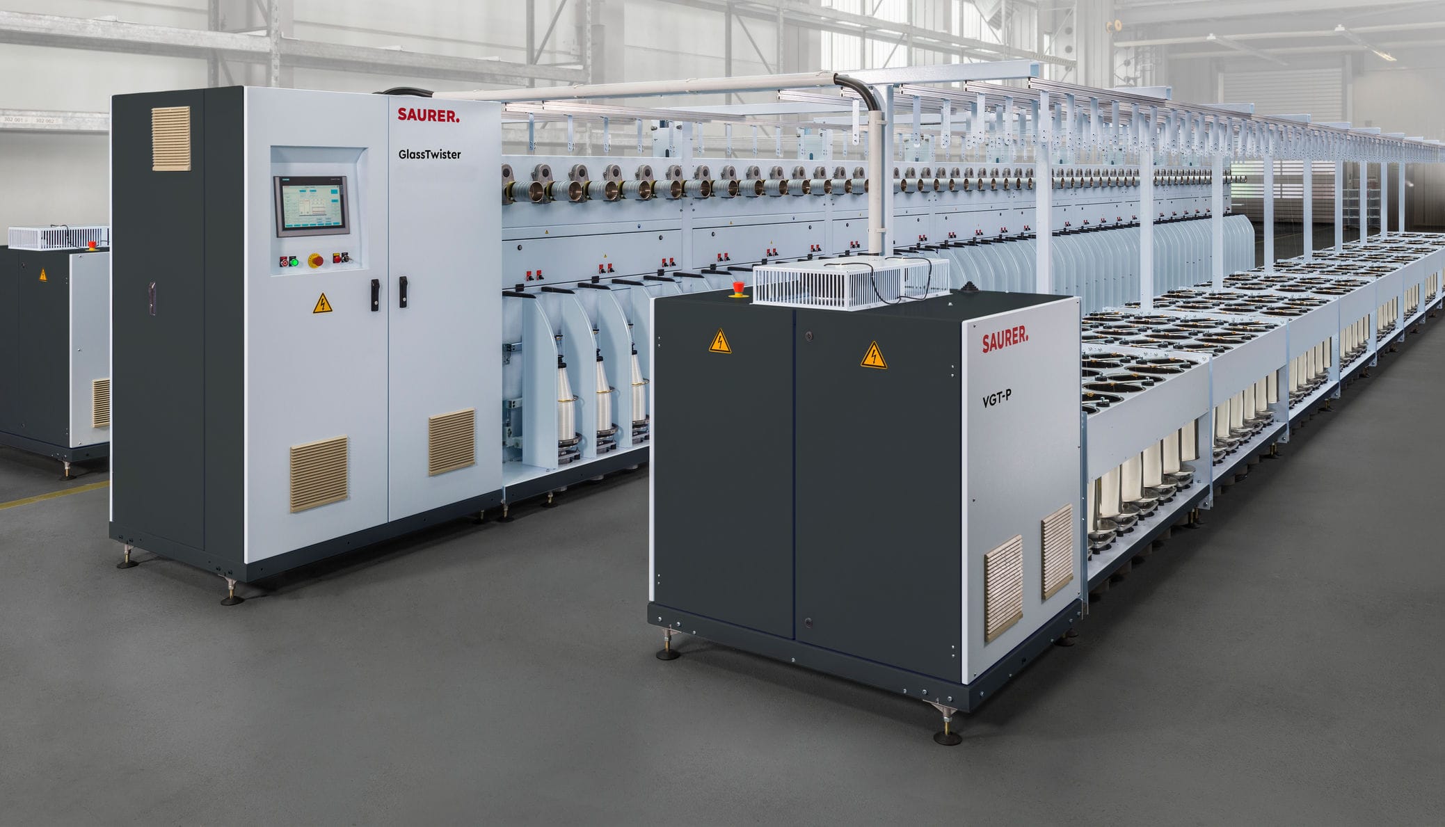 Automatic twisting machine - GlassTwister VGT-P - SAURER SCHLAFHORST - yarn