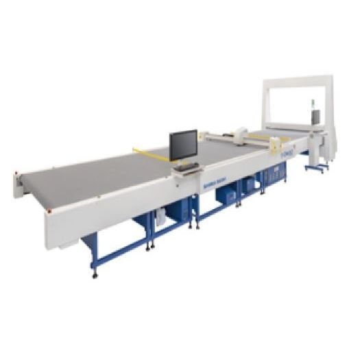 Knife cutting machine - P-CAM®160TT - SHIMA SEIKI - for fabrics ...