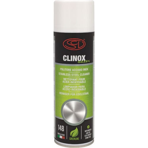 Cleaning spray - CLINOX GREEN - SILICONI - for stainless steel