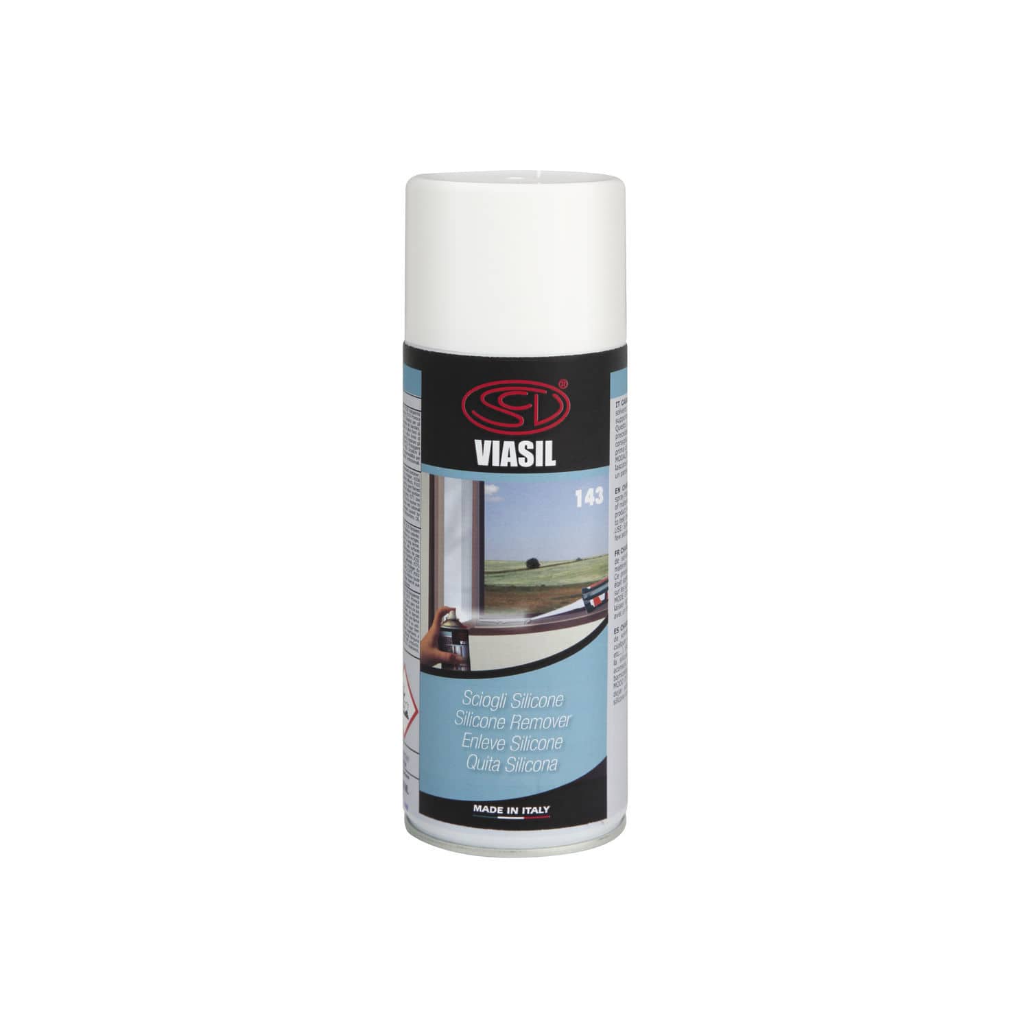 Cleaner spray - VIASIL - SILICONI - for plastics / silicone
