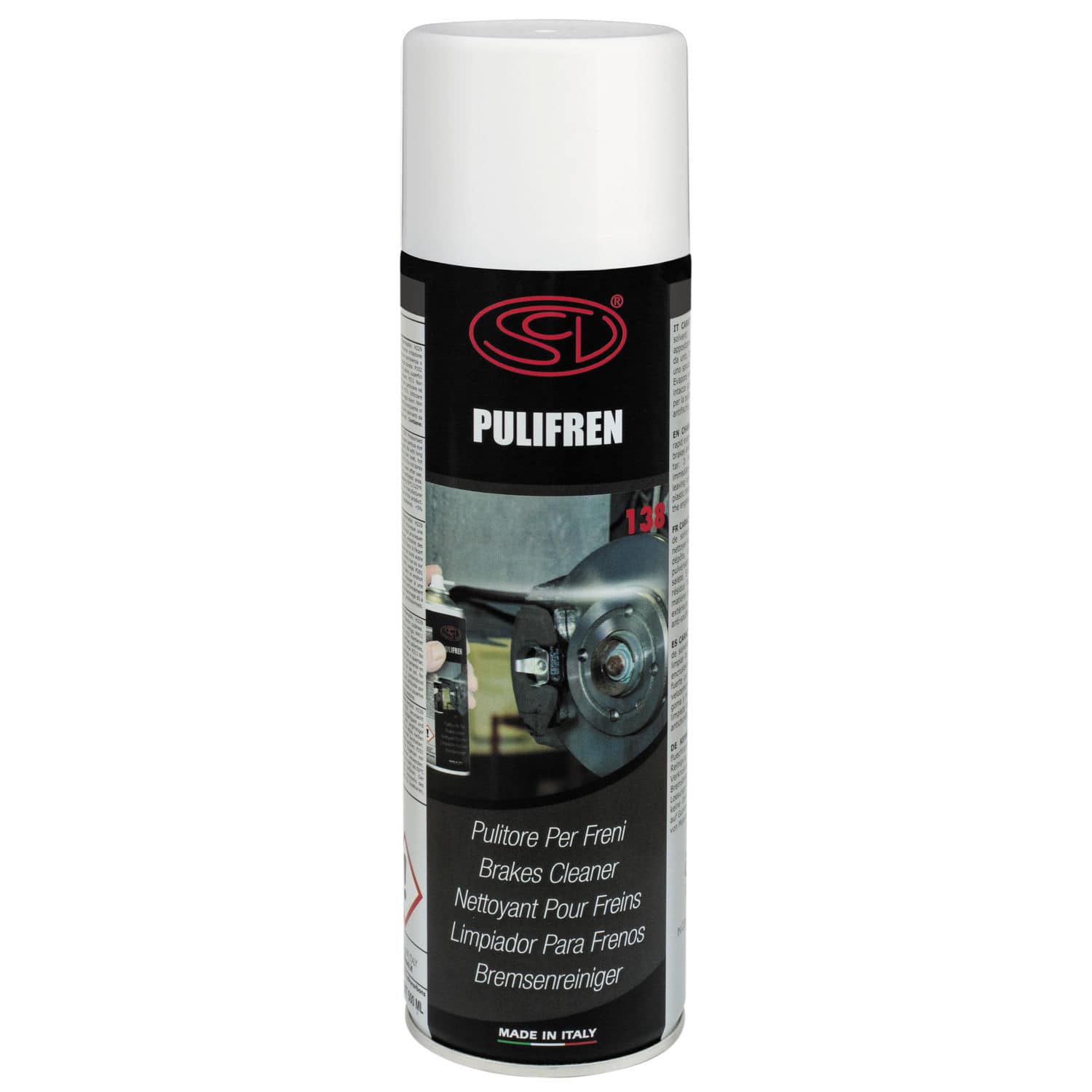 Brake spray - PULIFREN - SILICONI - degreasing / cleaner / for plastics
