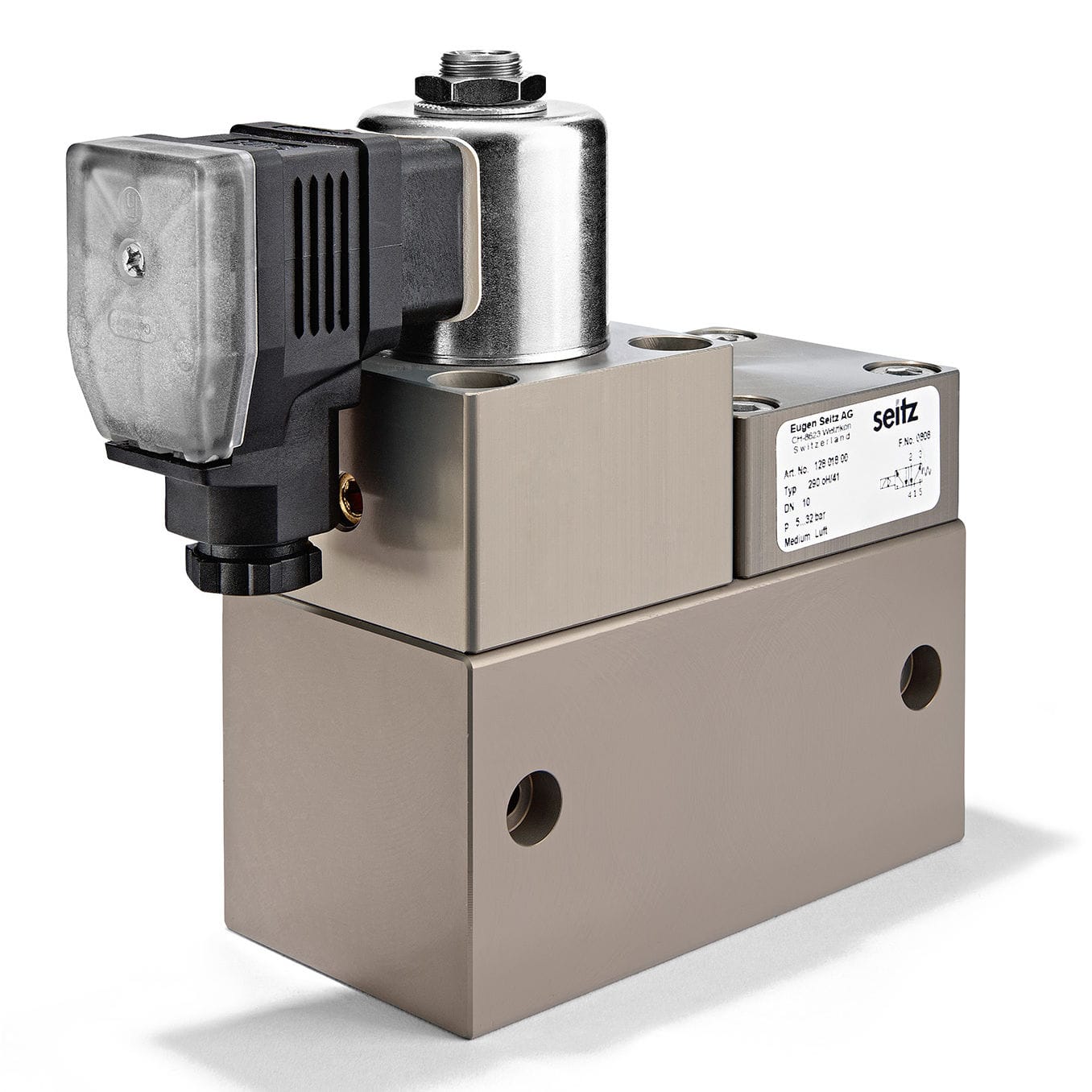 Pilot pneumatic directional control valve - Eugen Seitz - pneumatically ...