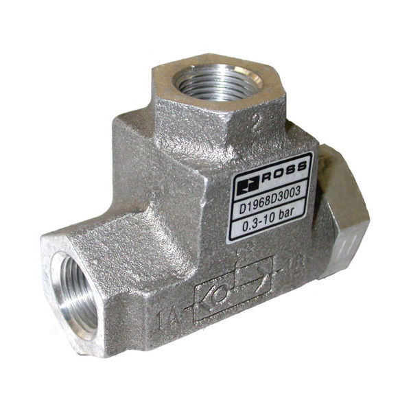 Piston check valve - 104 - ROSS EUROPA - threaded / flow control / for ...