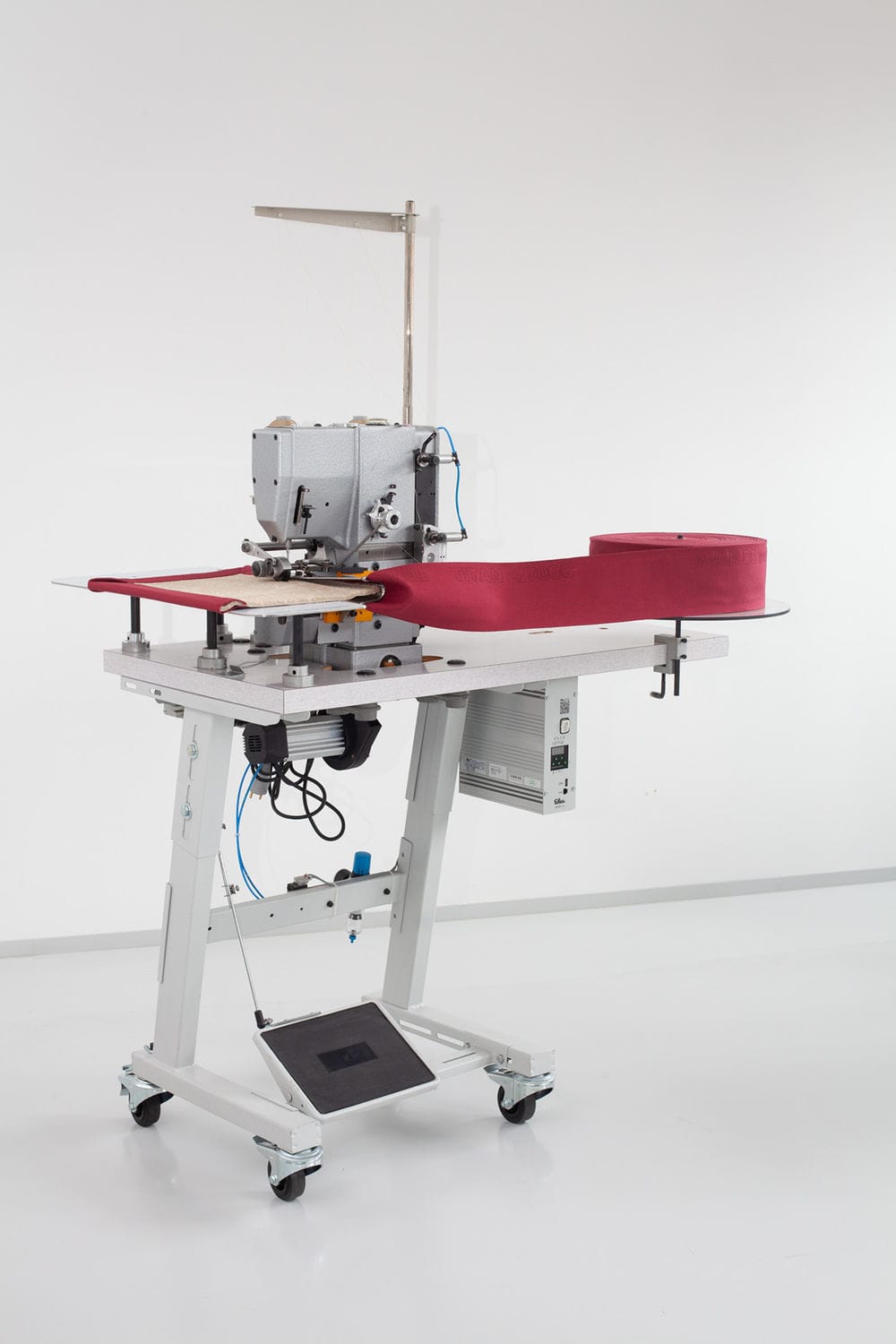 Double chain stitch carpet overedging machine - TITAN 3700C ...