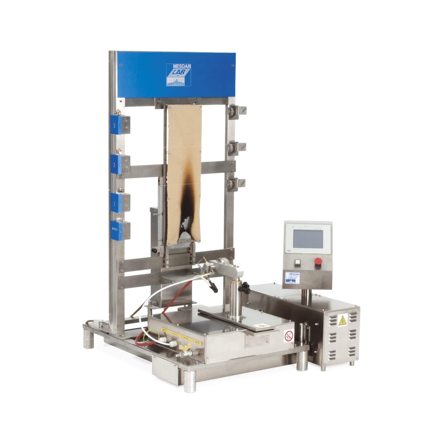 Fire reaction testing machine - 3392E - Vandewiele - flammability ...