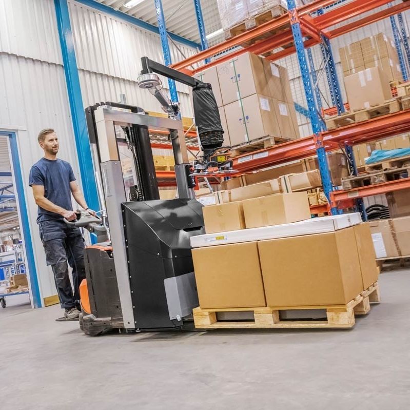 Warehouse order-picker - VM series - TAWI - multipurpose / forklift ...