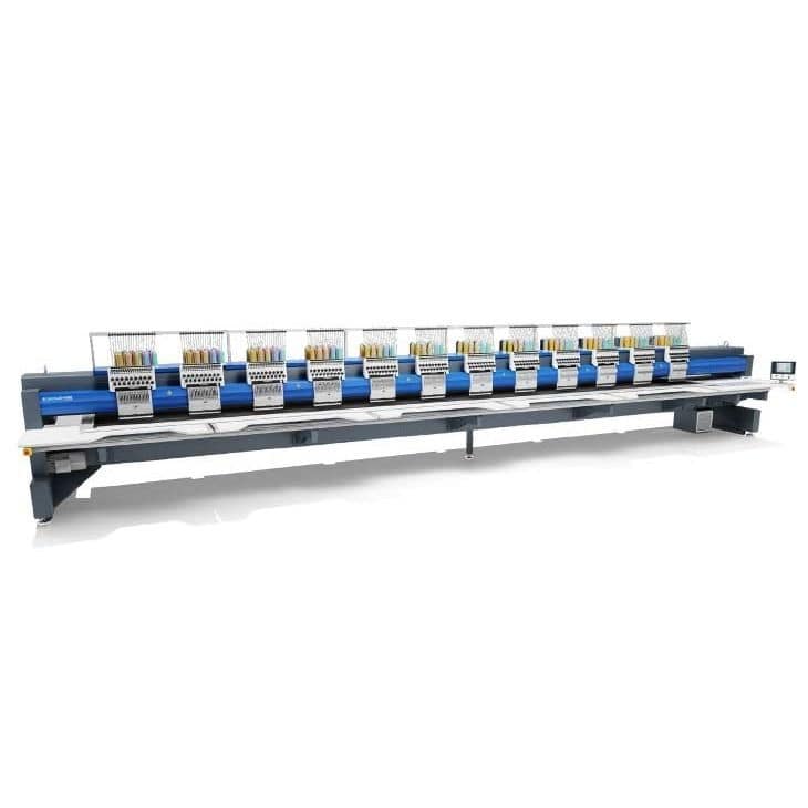 12 head embroidery machine - Challenger YHF 1218-660 (700) - ZSK ...