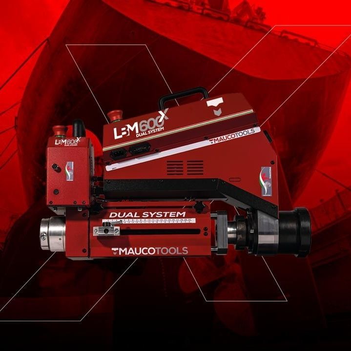 Turning portable line boring machine - LBM600X Dual System - MAUCOTOOLS ...