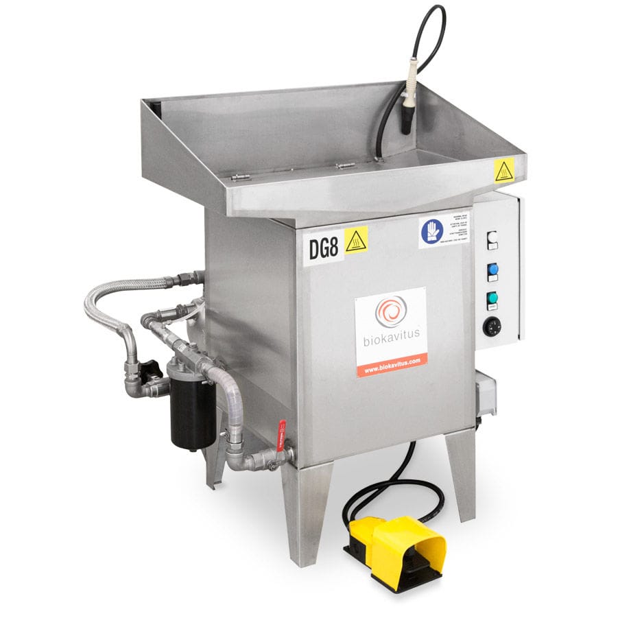 Water washing machine - DG8 series - BIOKAVITUS SRL - solvent / manual ...
