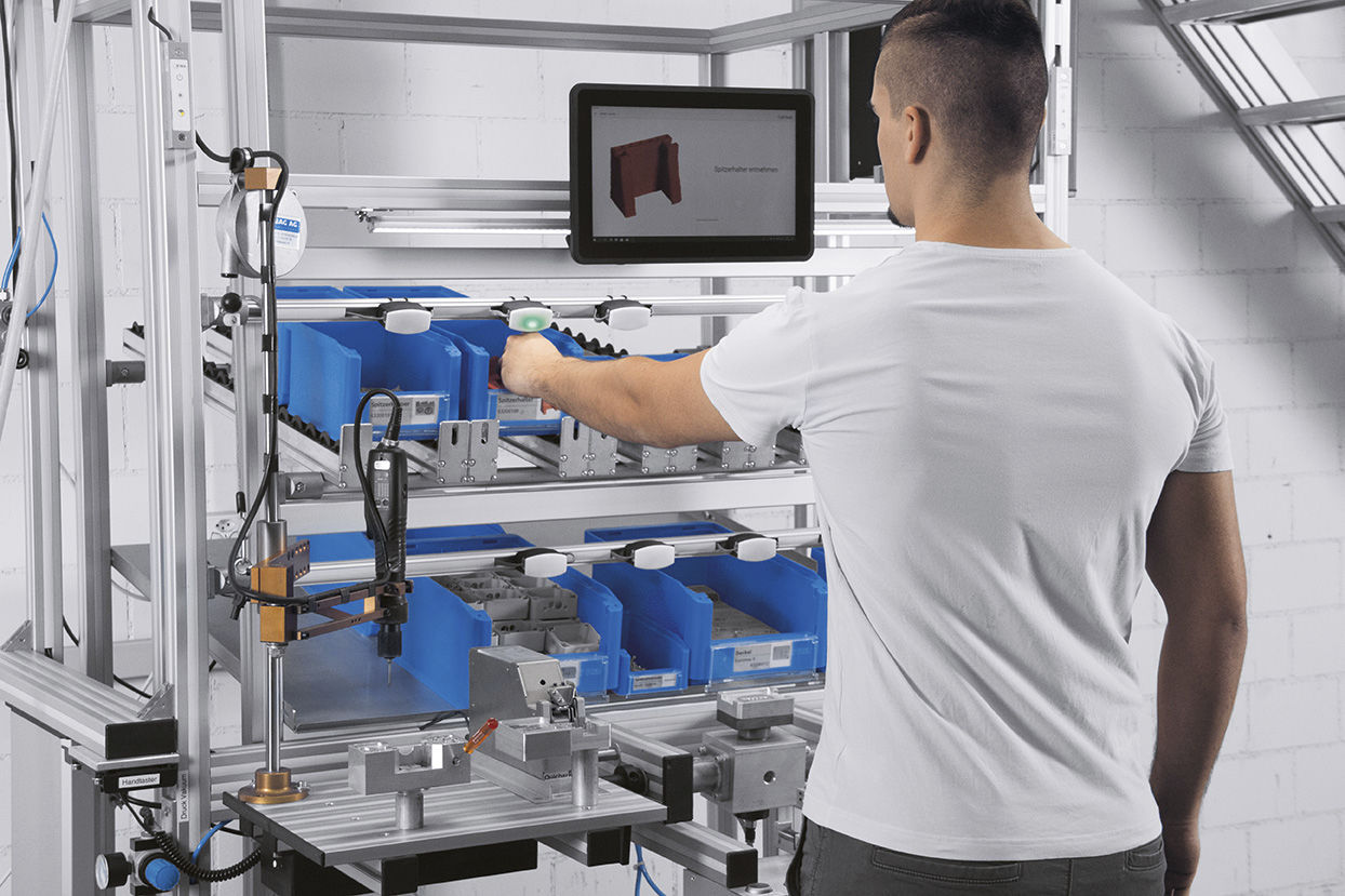 Pick-to-light order-picking system - SETAGO Pick by Light - Phoenix ...