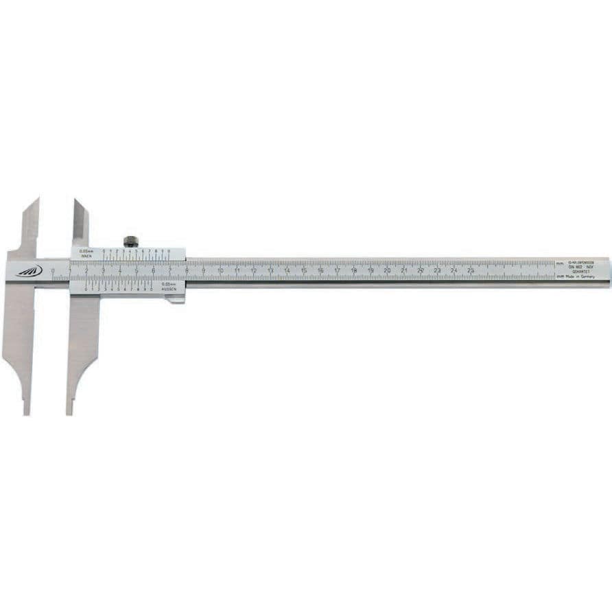 Vernier caliper - 023 series - HELIOS-PREISSER - chrome / satin ...