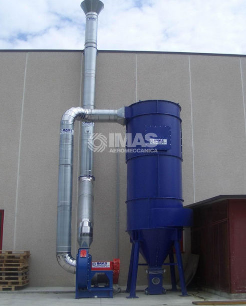 Dust collector with cylindrical sleeves - CFJET - IMAS AEROMECCANICA ...