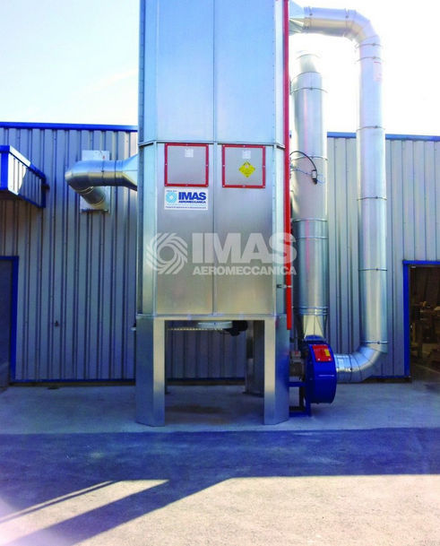 Cartridge dust collector - DK - IMAS AEROMECCANICA SRL - chemical ...