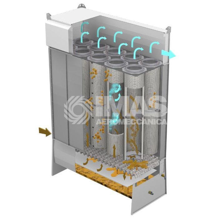 Oil mist collector - OILMATIC - IMAS AEROMECCANICA SRL - coalescing ...
