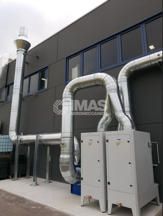 Activated carbon filtration unit - FOCA - IMAS AEROMECCANICA SRL - VOC ...