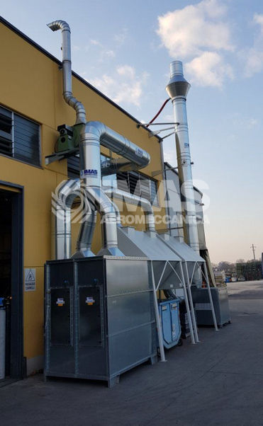 Activated carbon filtration unit - Carbodust - IMAS AEROMECCANICA SRL ...