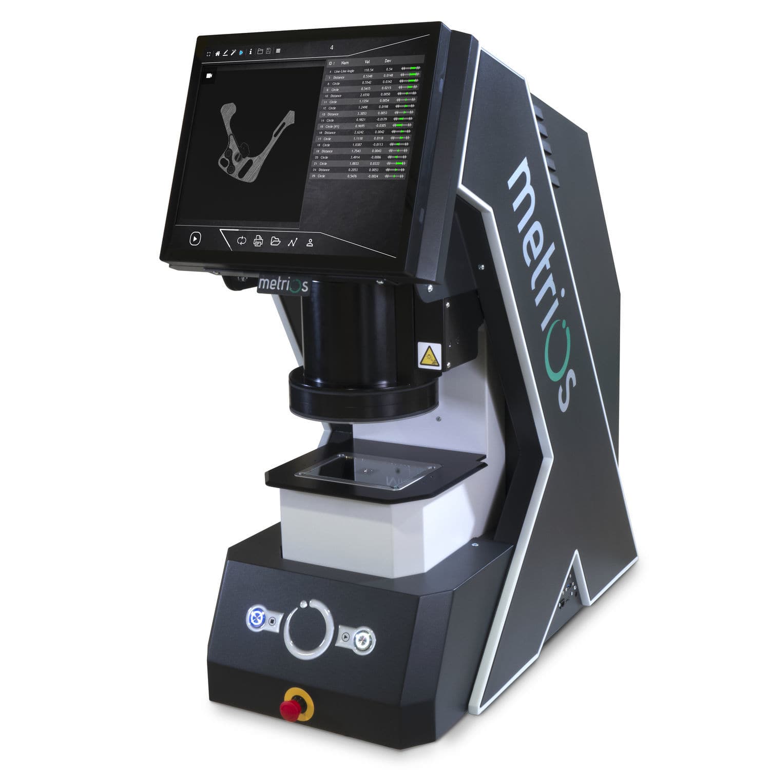 Diameter measuring machine - METRIOS HD - METRIOS - contour / geometry ...