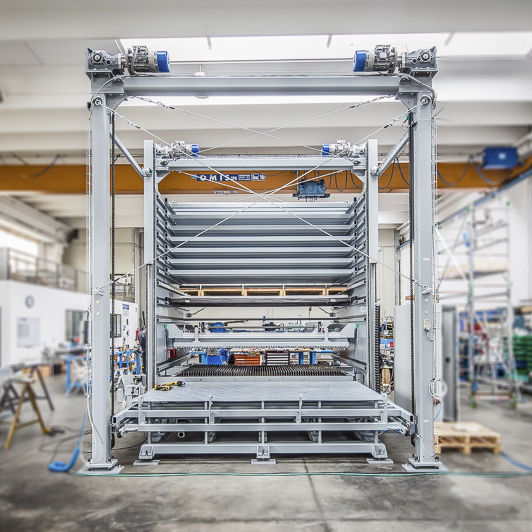 Automatic sheet metal loader - NG-Tech