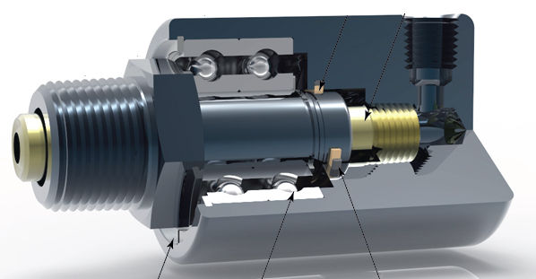 Air rotary union - RU009 - Rotary Systems, Inc. - for oil / for vacuum ...